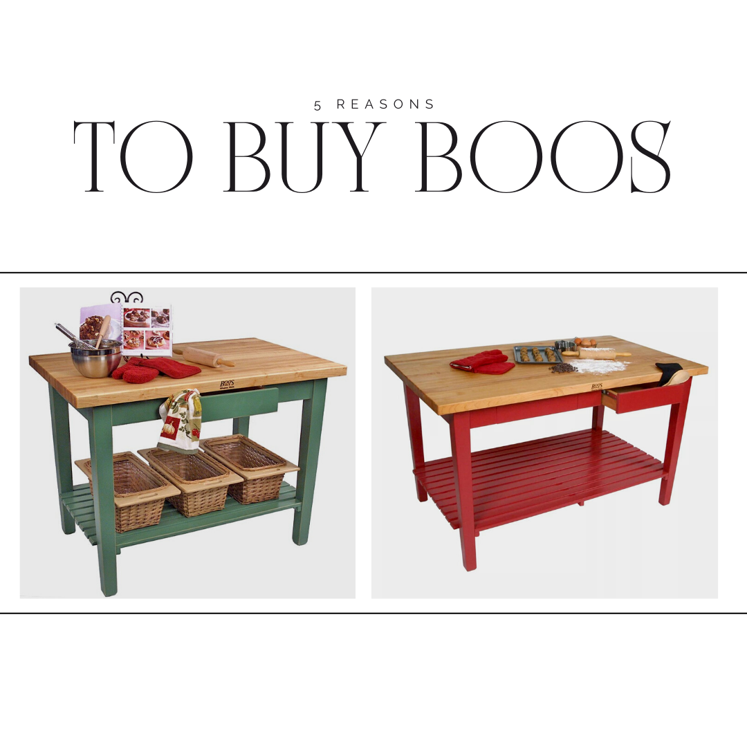 5 Reasons to buy a John Boos Work table – PoshHaus | SHOP.DESIGN.BUILD ...