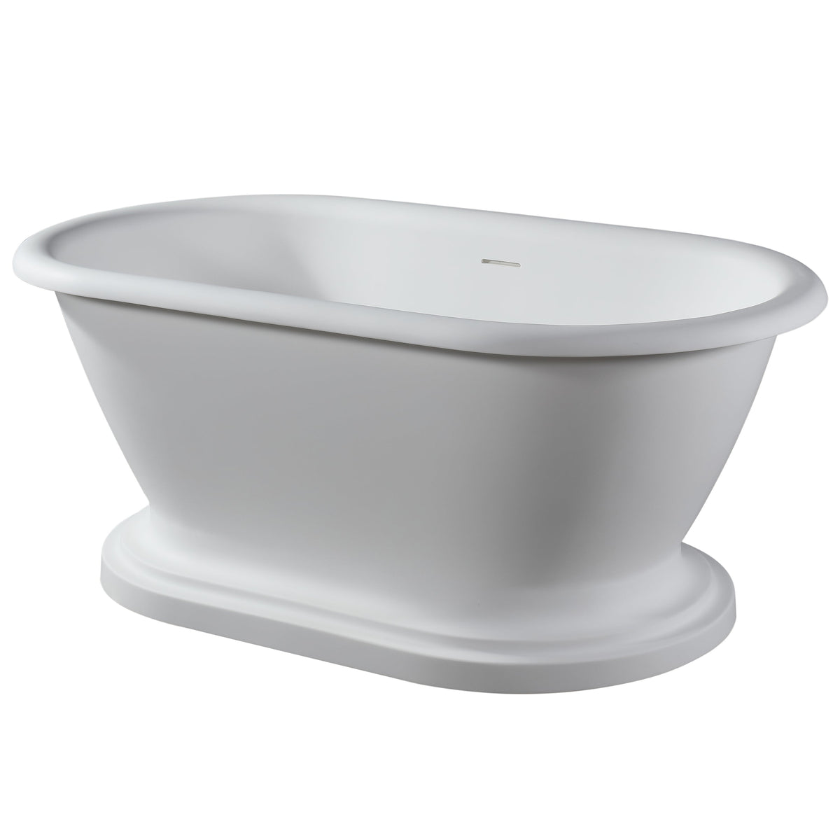 Winslow 66" BARstone Freestanding Tub on Base – PoshHaus