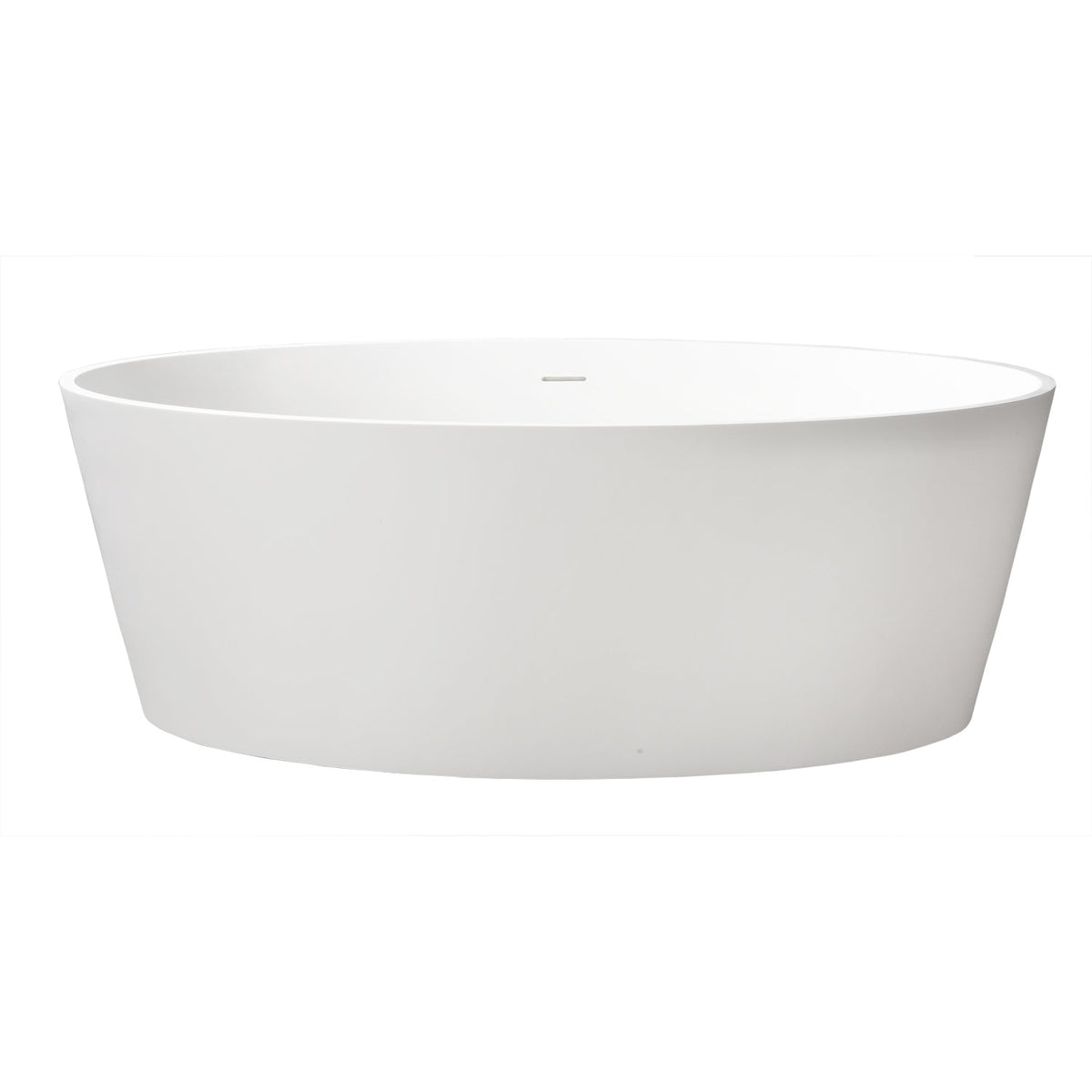 Magnus 63" BARstone Freestanding Oval Tub – PoshHaus